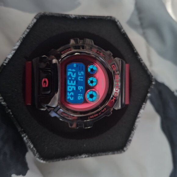 G-Shock | Accessories | Gshock Limited Edition Metal Bezel Shiny Red ...